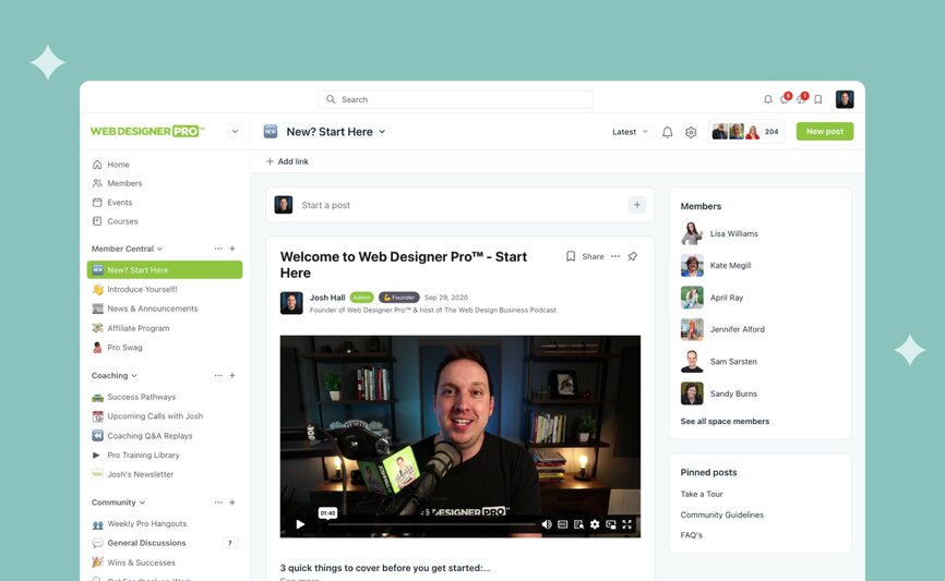Community Spotlight: Web Designer Pro | Circle Blog