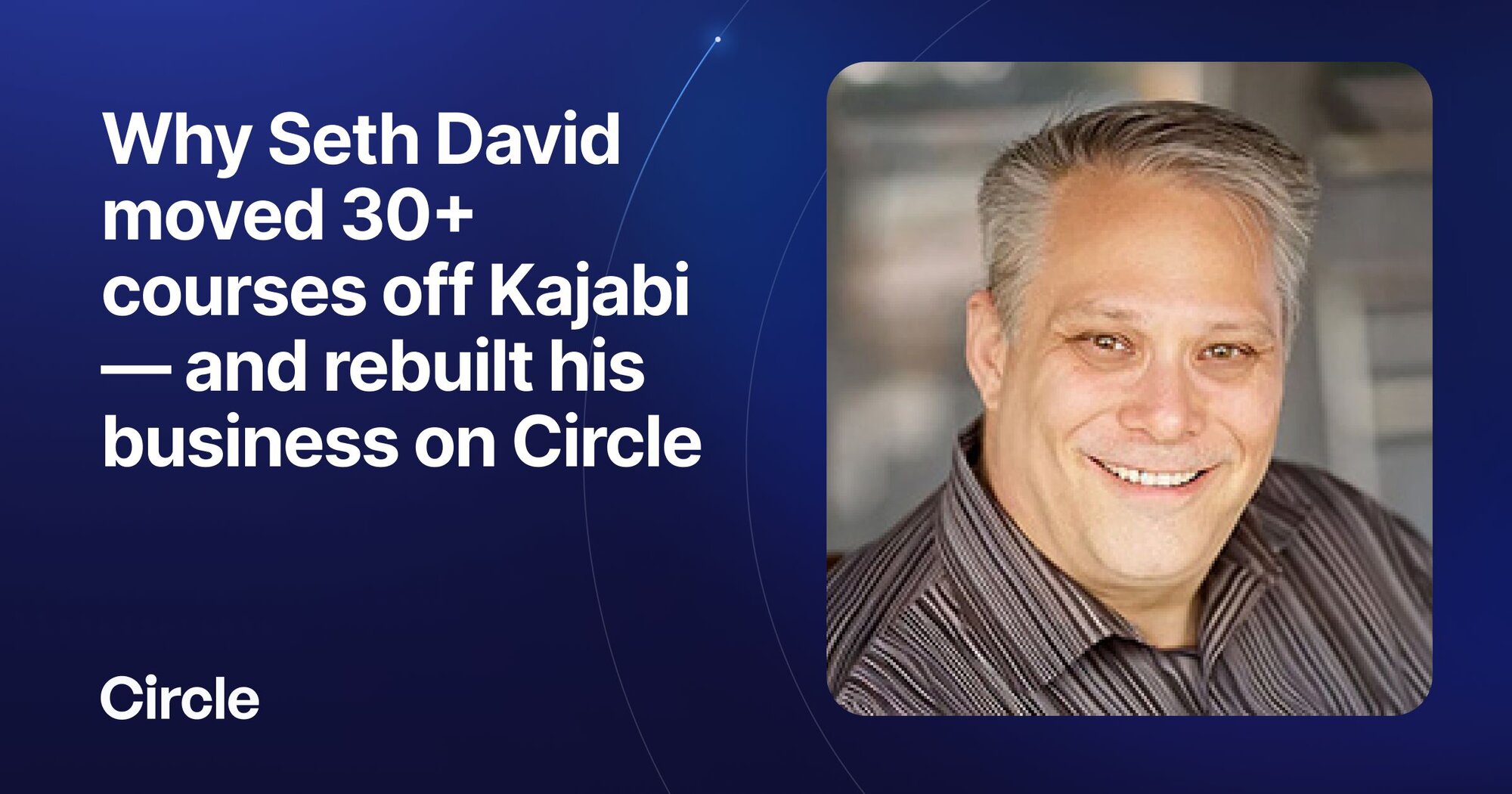 Why Seth David moved 30+ courses off Kajabi — and rebuilt his business ...