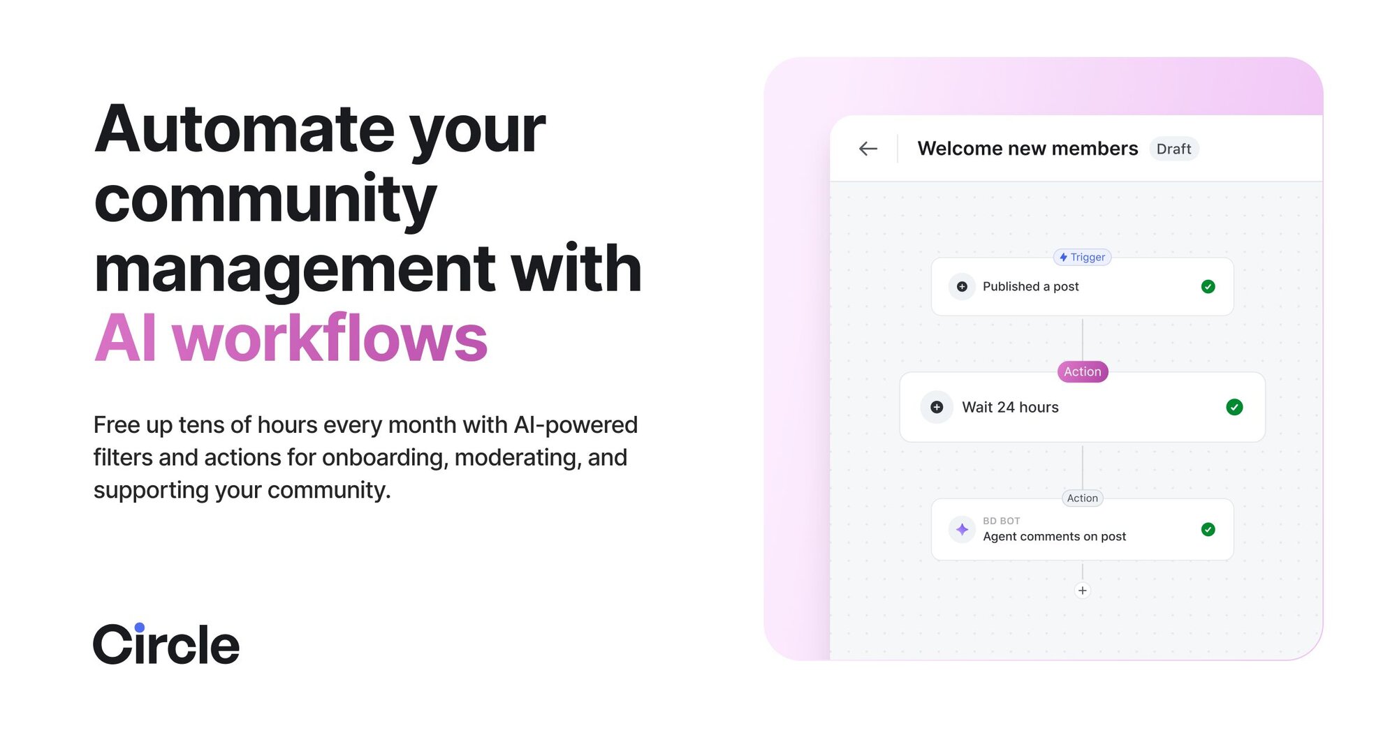 AI workflows for community growth & automation | Circle