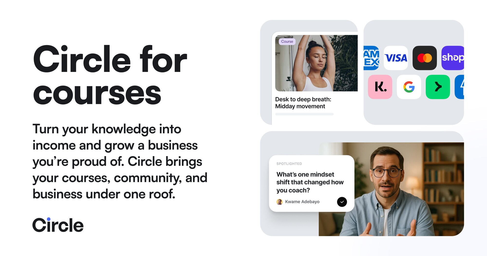 The Community Platform to Create, Host & Sell Courses | Circle