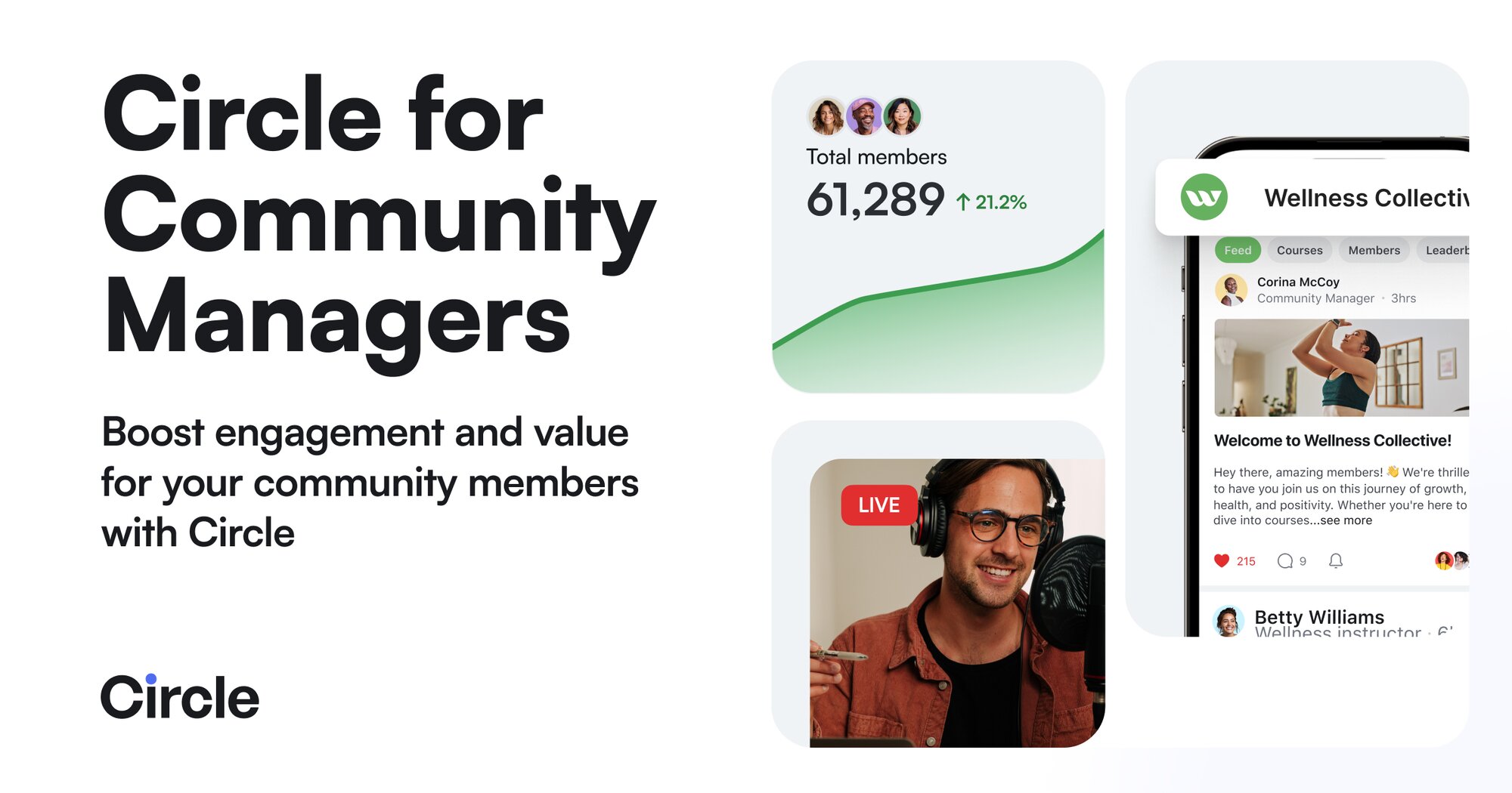 The Complete Platform for Community Managers | Circle