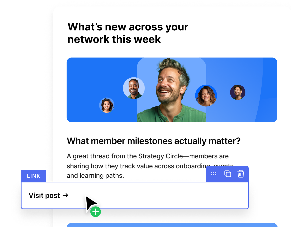 Circle Email Hub: Unify your audience and community