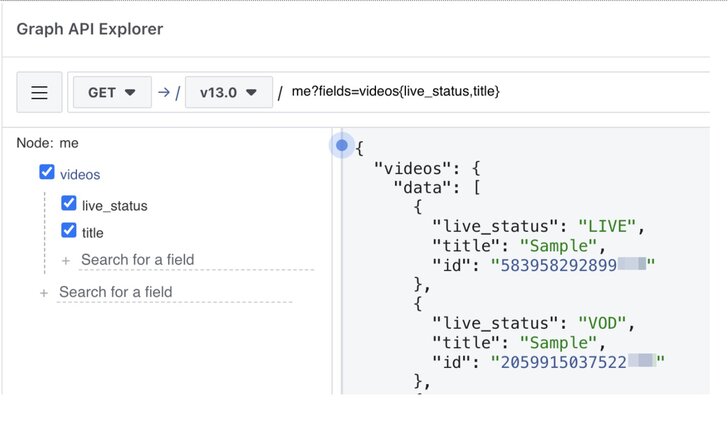 Facebook & Instagram live video chat via Graph API. Facebook & Instagram live video chat via Graph API.