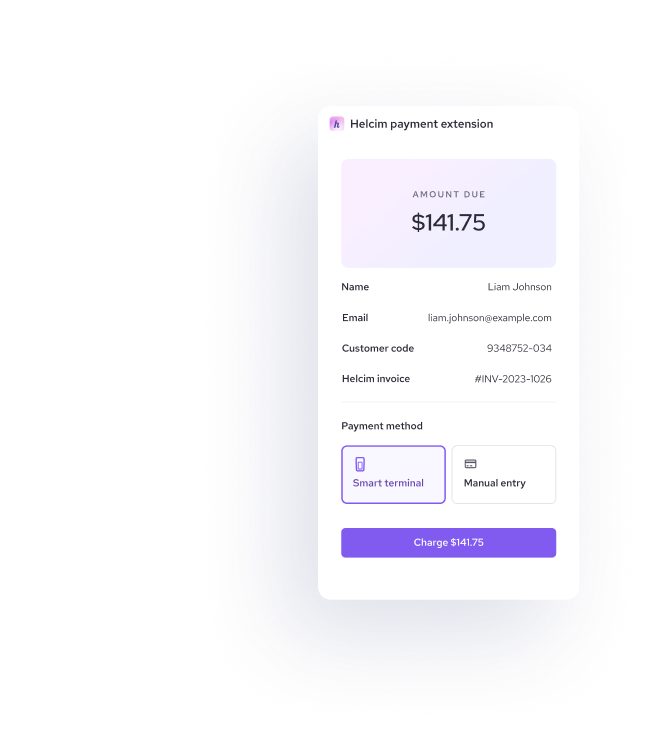 Helcim Payment Extension