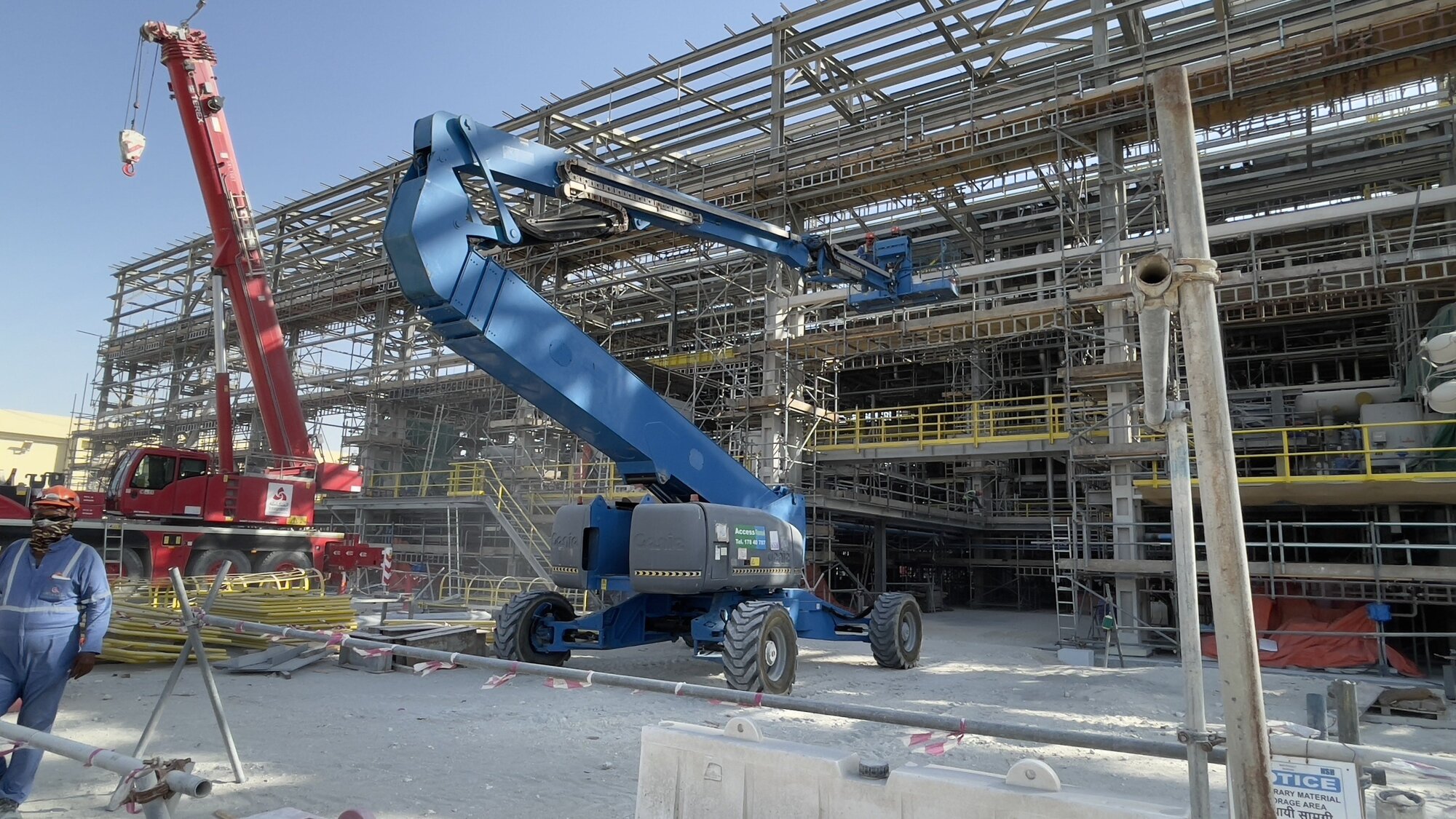 Access Rental Gulf - Construction and Building Sector | Boom Lifts ...