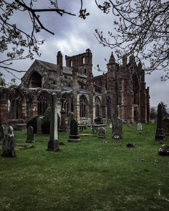 Melrose Abbey and Robert the Bruce's Heart