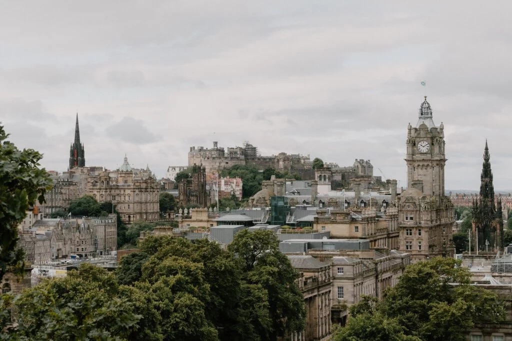 Edinburgh Castle and The Black Dinner