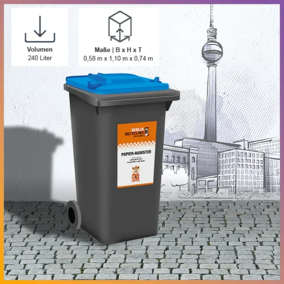 Papiertonne Berlin | Berlin Recycling - Ihr Entsorger!