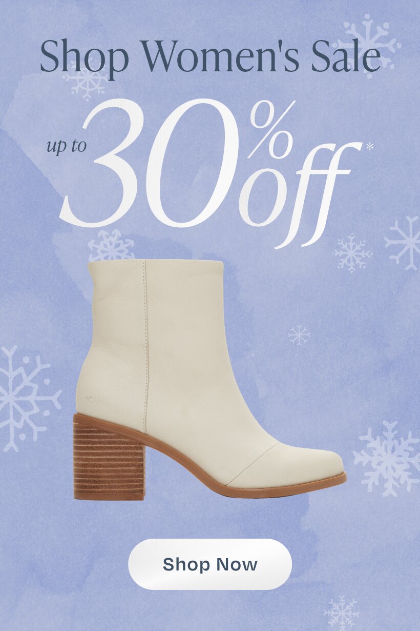 TOMS® Official Site | We're in business to improve lives.