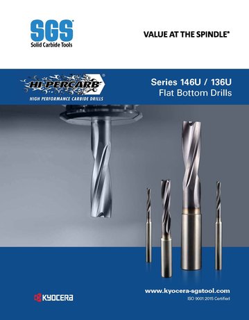 Hi-PerCarb® | SERIES 146U / 136U FLAT BOTTOM DRILL
