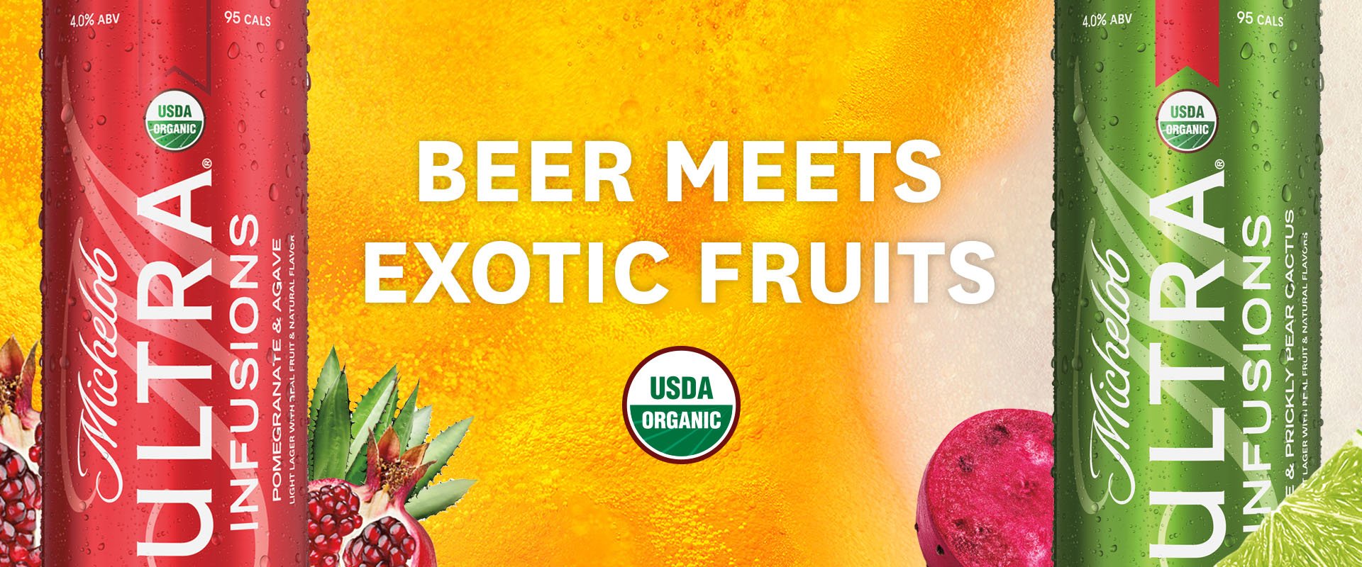 Michelob Ultra Organic Seltzer Berry Hibiscus Coconut | Michelob ULTRA
