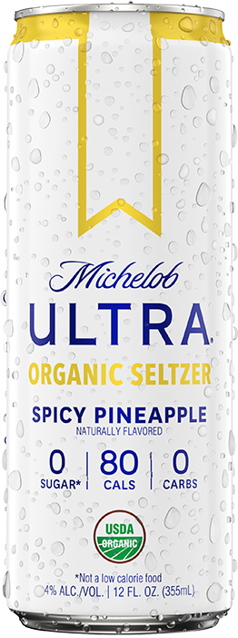 Michelob Ultra Organic Seltzer Berry Hibiscus Coconut | Michelob ULTRA
