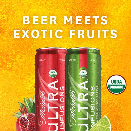 Michelob Ultra Organic Seltzer Berry Hibiscus Coconut | Michelob ULTRA