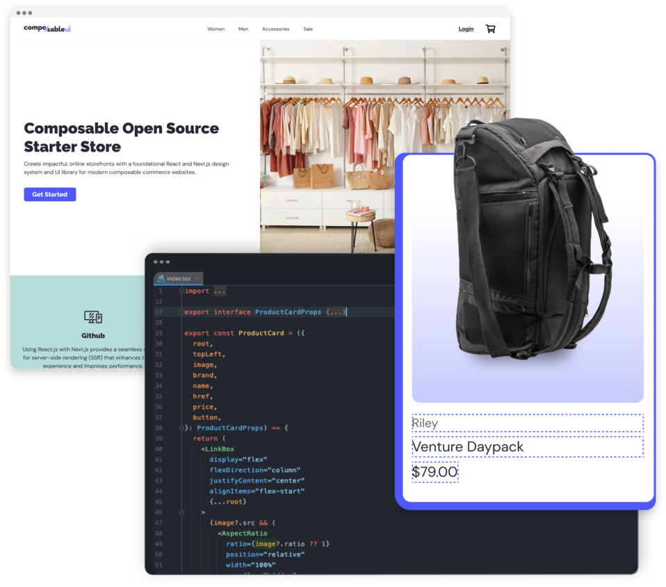 Composable UI - Leading Open Source React Commerce Framework | Composable.com