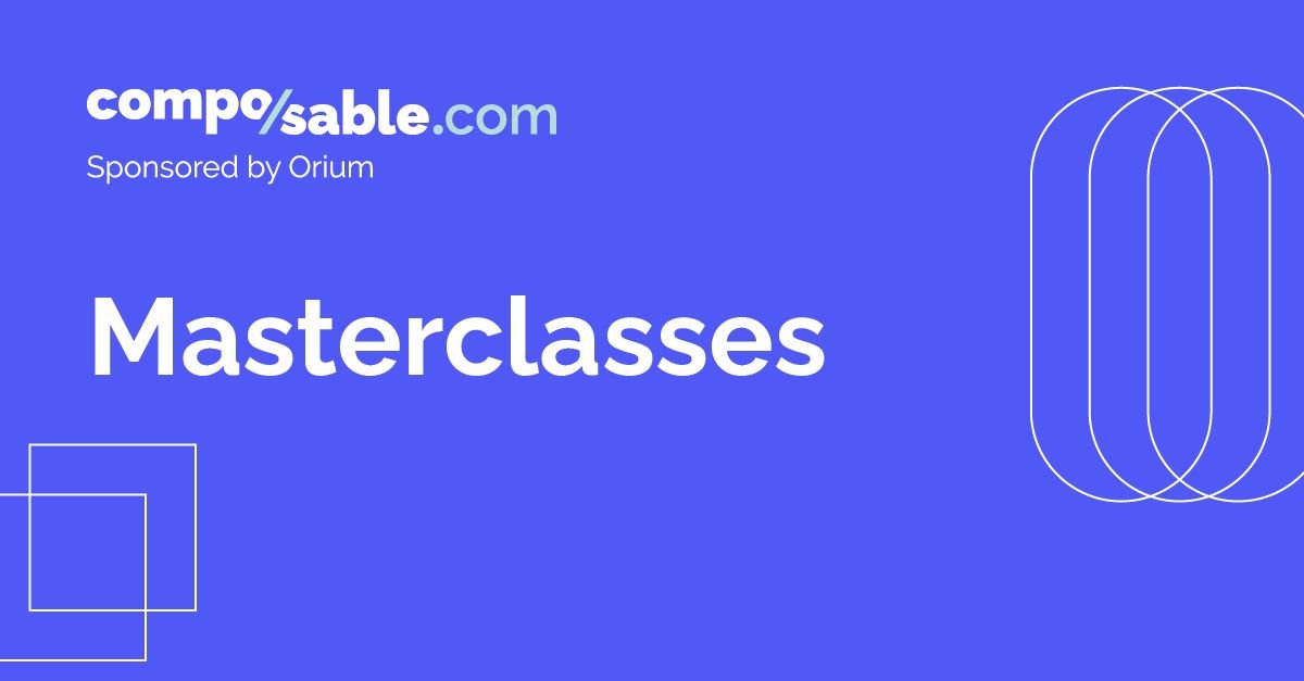 Composable Commerce Masterclasses