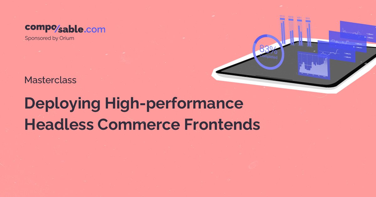Deploying High-Performance Headless Commerce Frontends