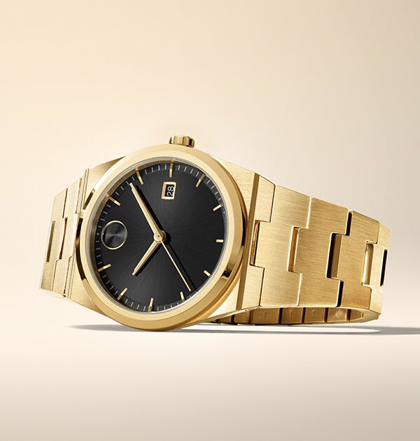 Gold-Toned Watches For Men | Modern Men's Gold Watches