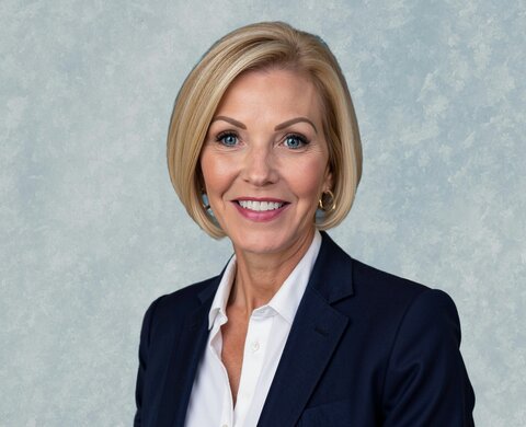 Color portrait photo of Susan E. Ball. Executive Vice President, Chief ...
