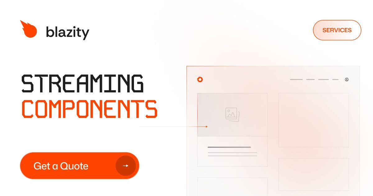 Blazity Generative UI Streaming Components: Real-Time Updates | Blazity