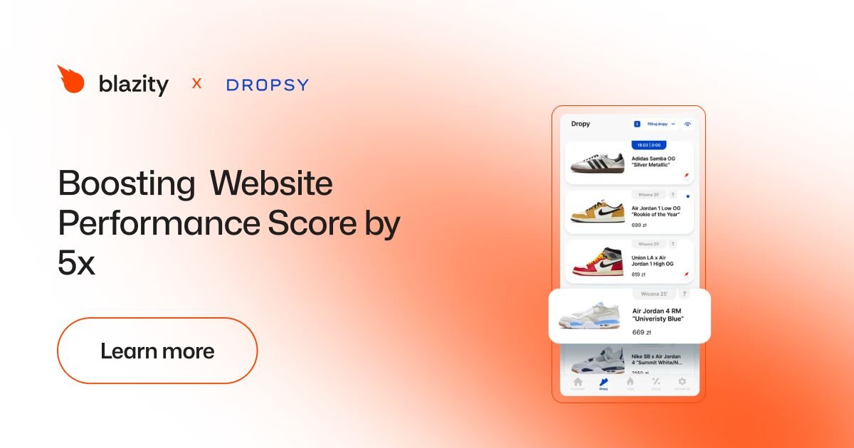 Case Study - Dropsy - A New-era Streetwear Shopping Experience | Blazity