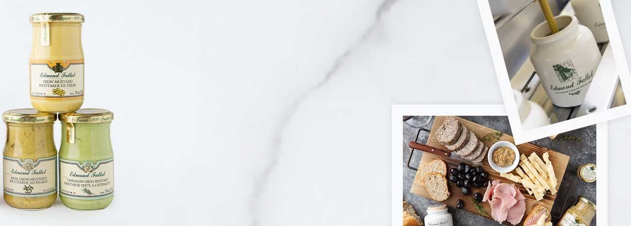 Edmond Fallot Dijon Mustard 4 Mini Gift Pack