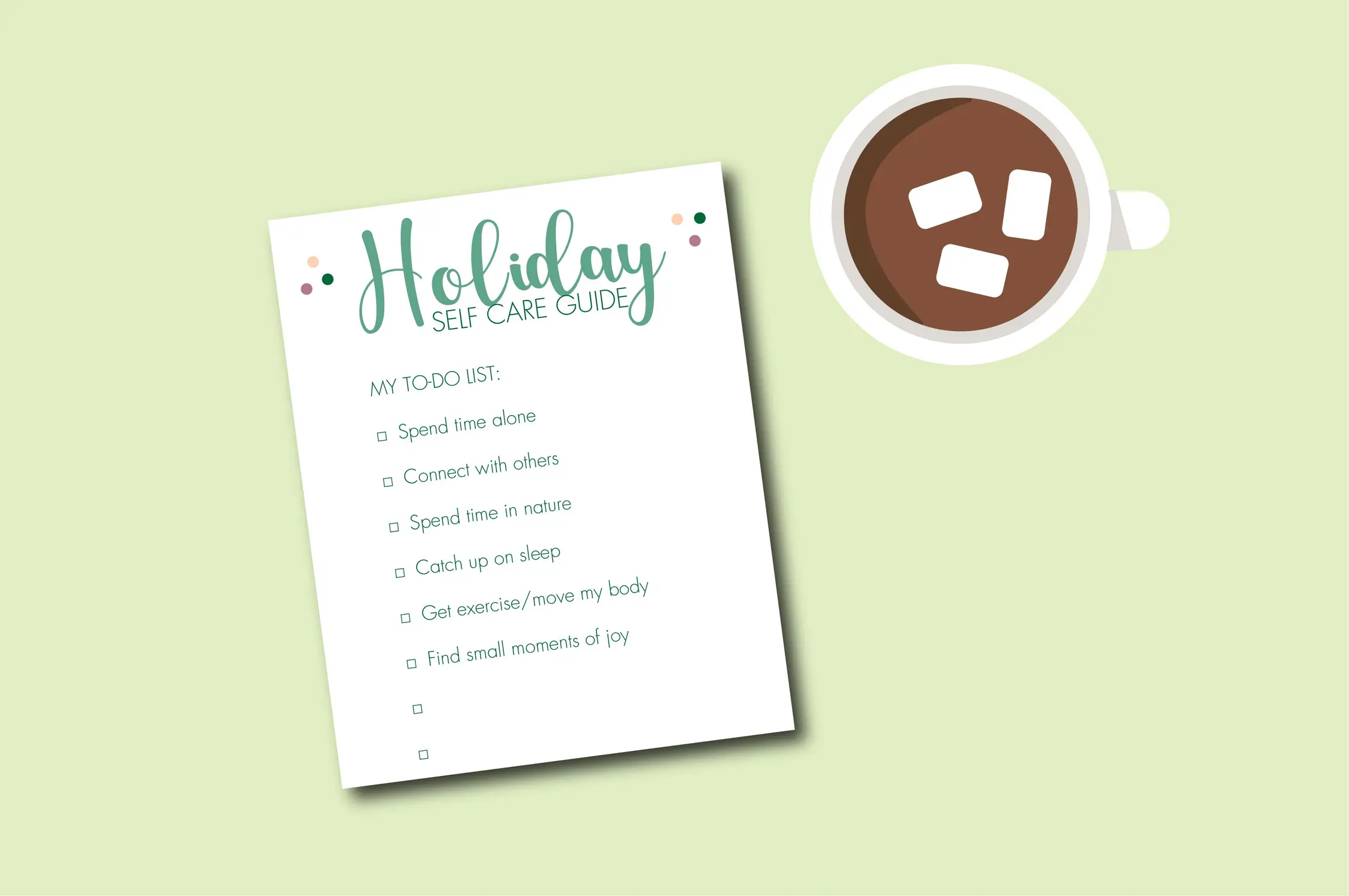 Not Another Holiday Checklist | Momentous Institute