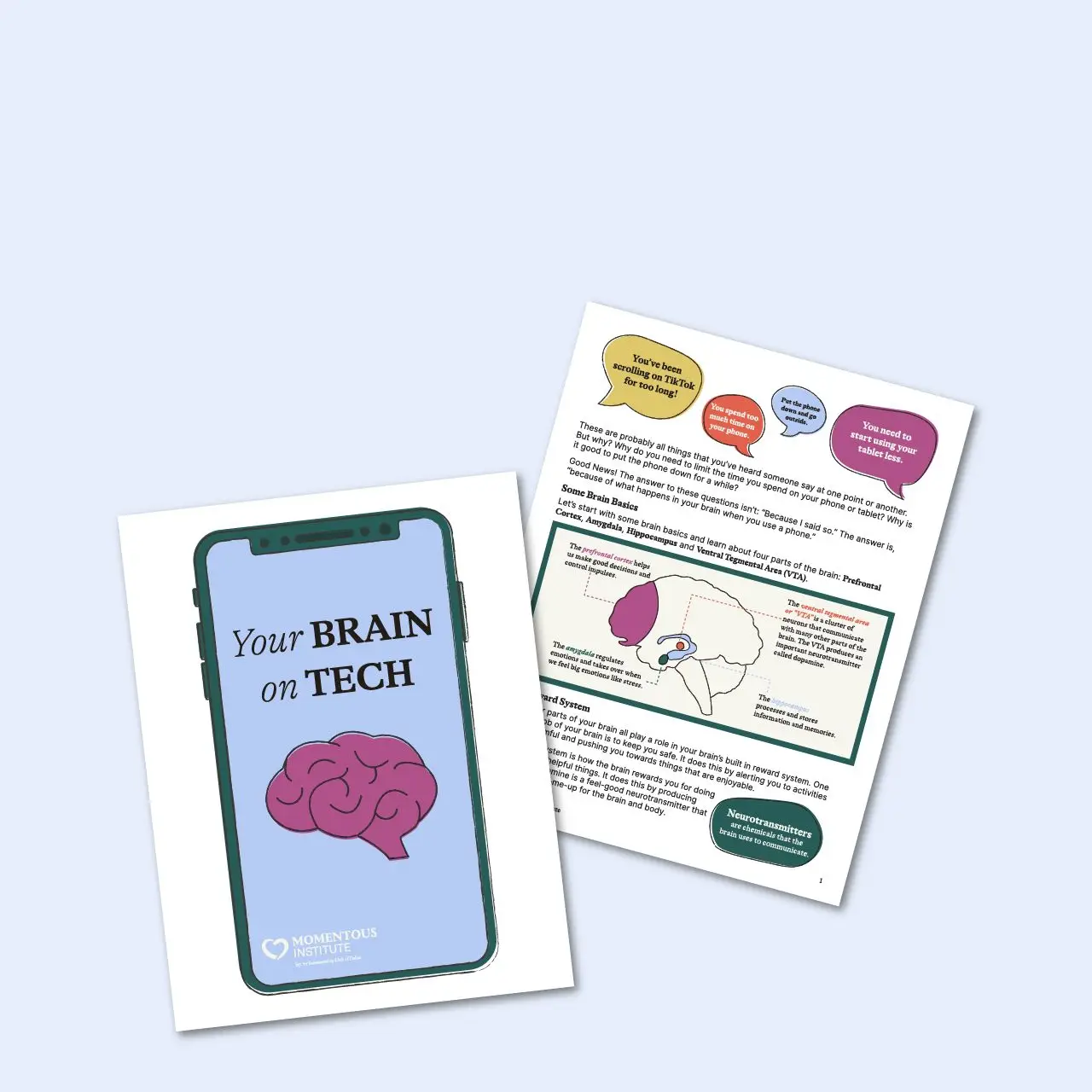 Your Brain on Tech: A Free Workbook for Teens | Momentous Institute