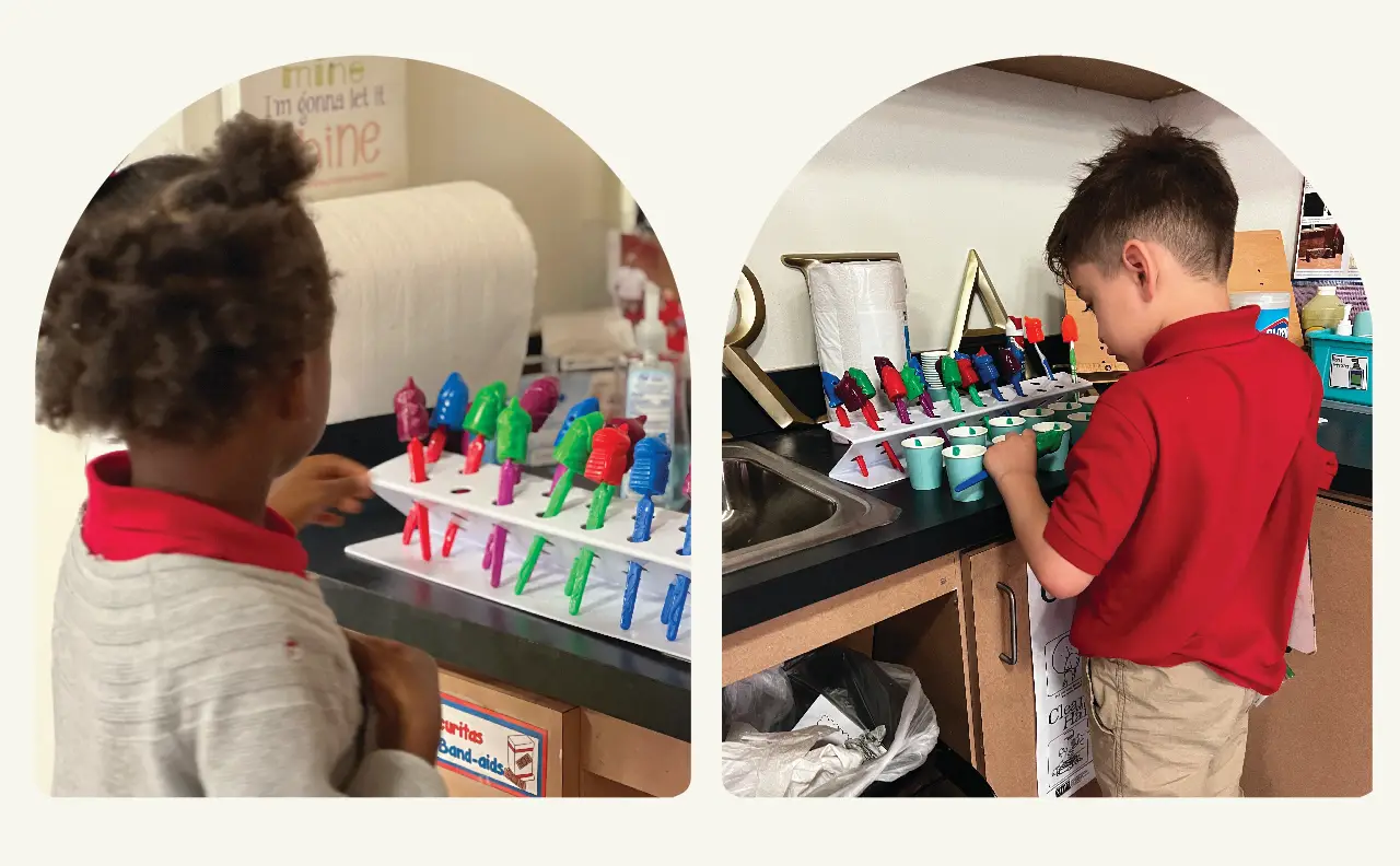 Teeth Brushing in the Kindergarten Classroom | Momentous Institute