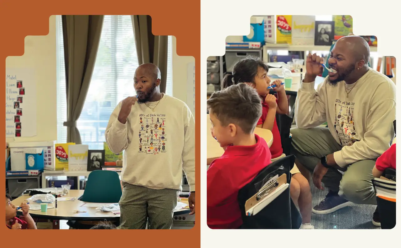 Teeth Brushing in the Kindergarten Classroom | Momentous Institute