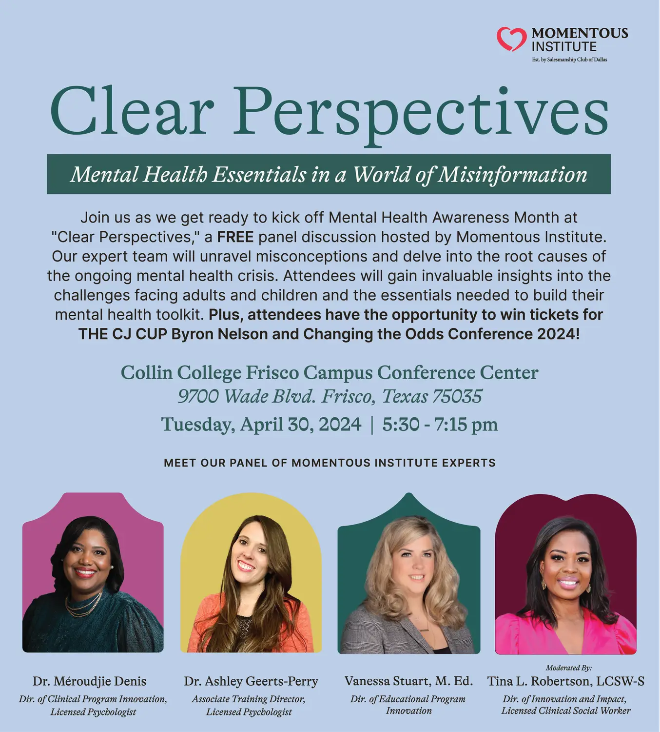 Training & Events | Momentous Institute