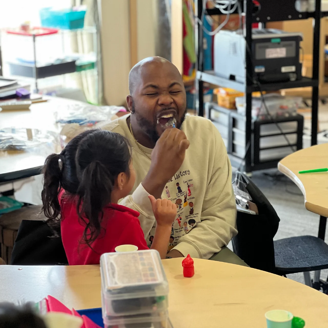 Teeth Brushing in the Kindergarten Classroom | Momentous Institute