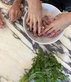 Athena Calderone Shares Her Mom's Famous Meatball Recipe | EyeSwoon
