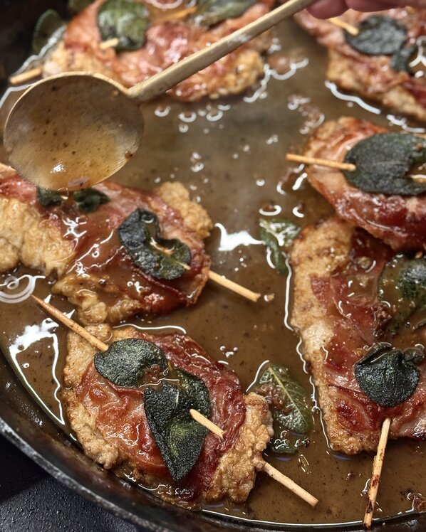 This Classic Saltimbocca Recipe is A Calderone Family Favorite | EyeSwoon
