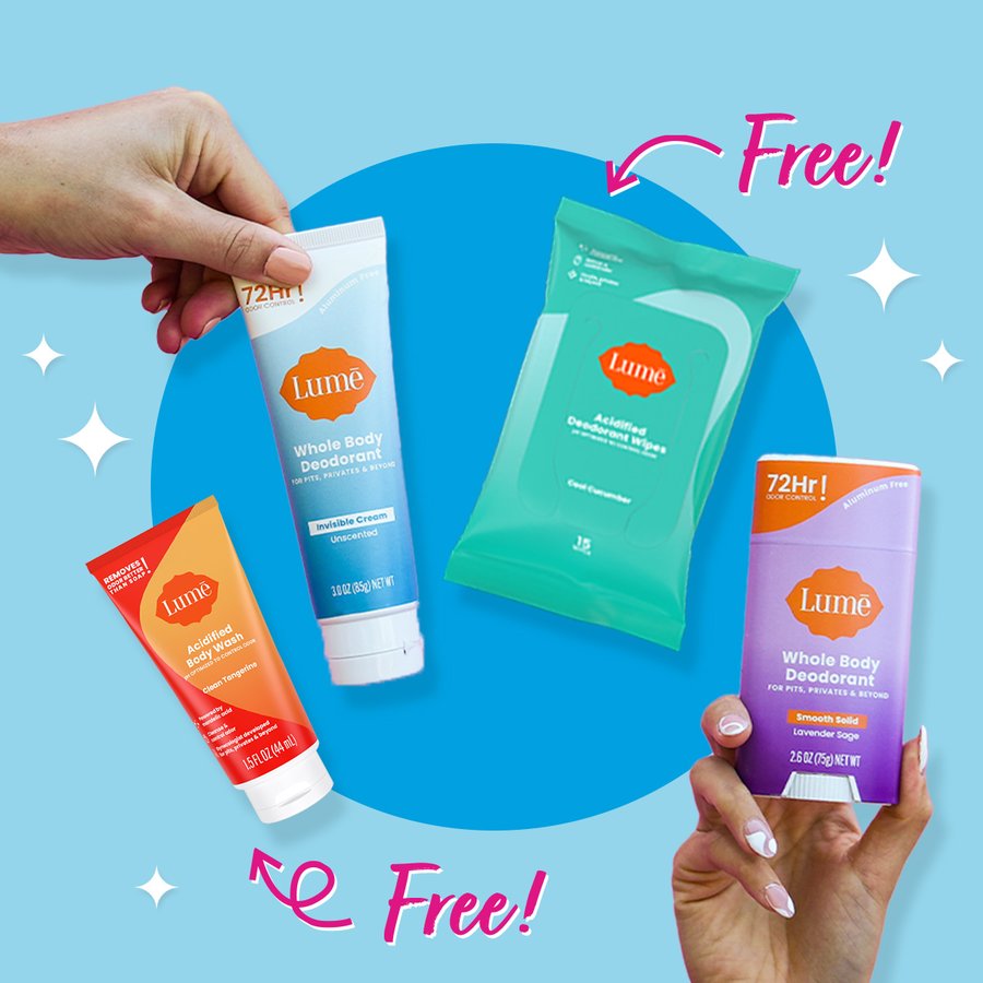 Lume Deodorant | Aluminum-Free Deodorants for Anywhere on Your Body