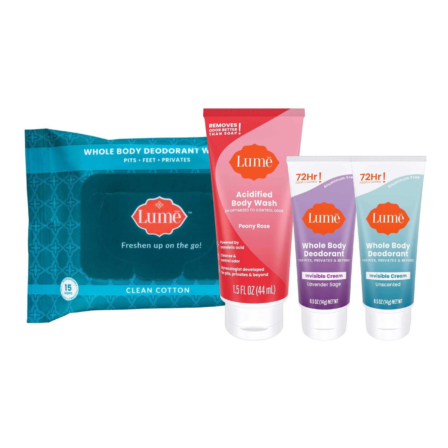 Lume Deodorant | Aluminum-Free Deodorants for Anywhere on Your Body