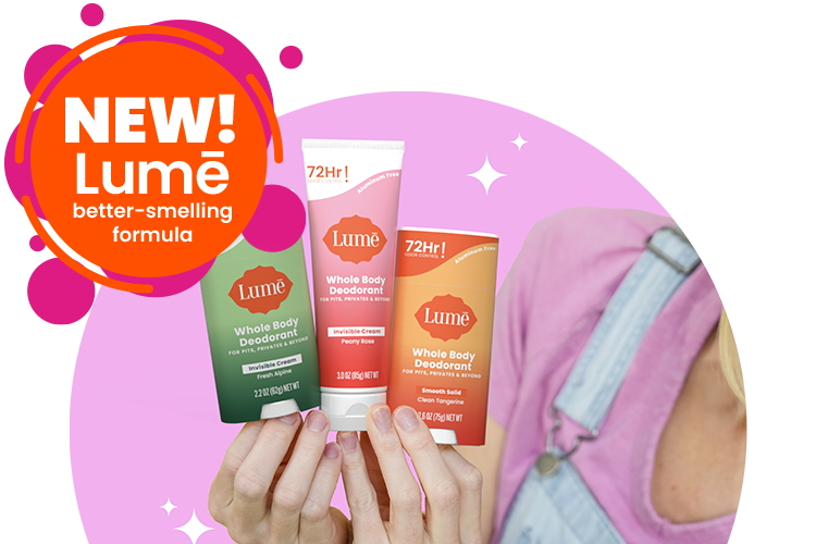 Lume Deodorant | Aluminum-Free Deodorants for Anywhere on Your Body