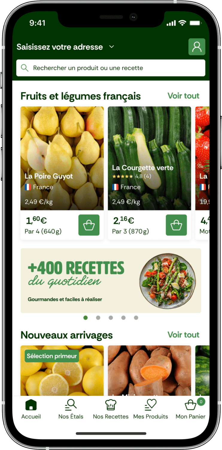 Huîtres fraîches livrées à domicile - Mon Marché