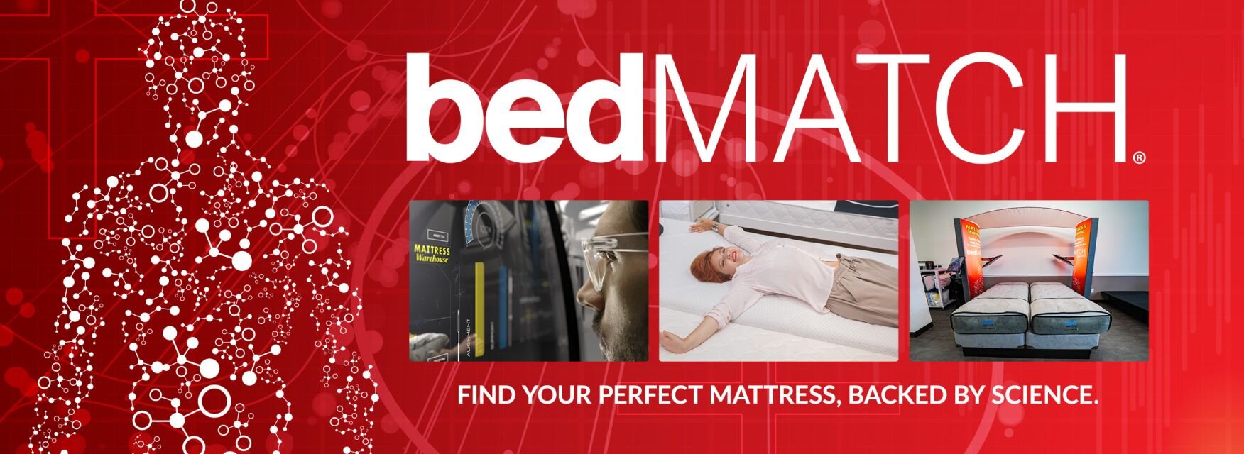 BedMATCH® Patented Diagnostic Sleep System · Mattress Warehouse