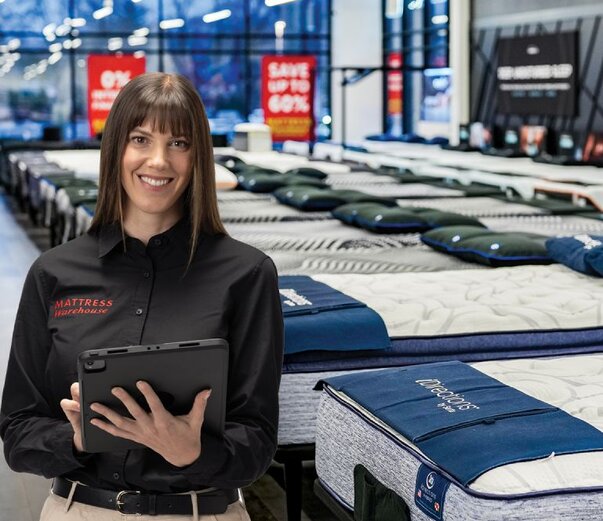 BedMATCH® Patented Diagnostic Sleep System · Mattress Warehouse