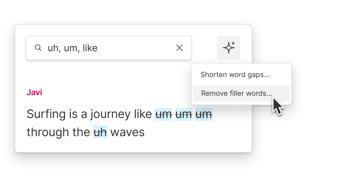 Quick & Free AI Video Transcript Generator | Descript