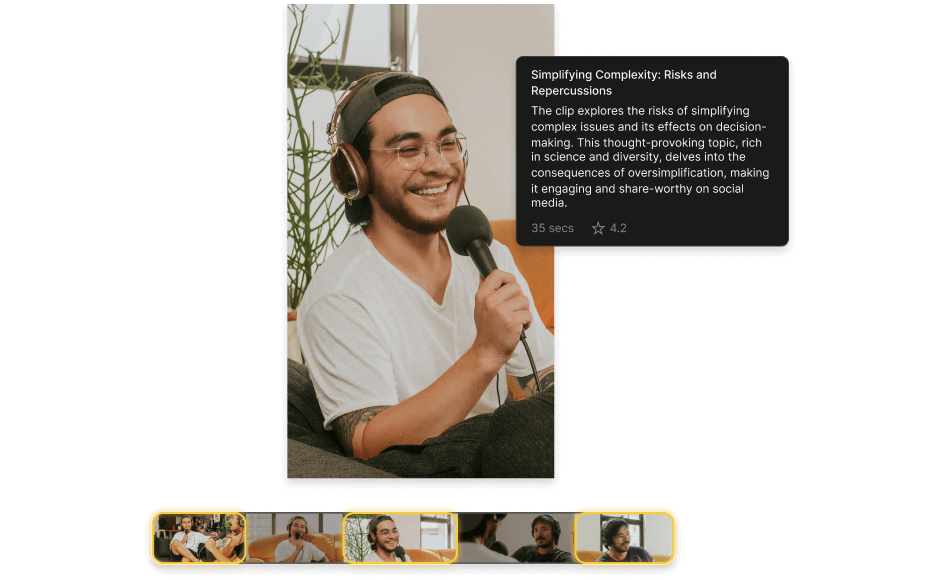 YouTube Cutter & Trimmer - Free, Fast AI | Descript