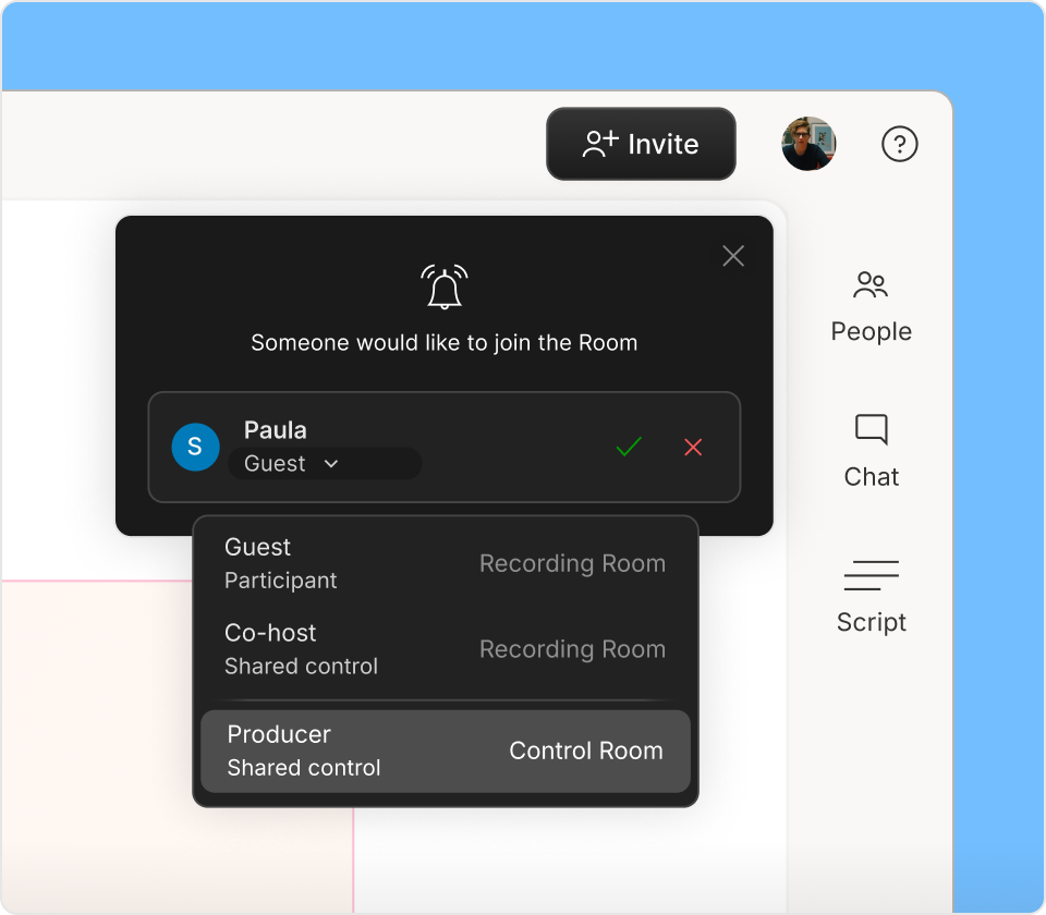 4K Remote Podcast & Video Recording | Descript Rooms