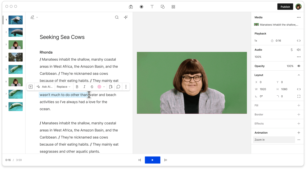 Video to Text Converter - Free AI Transcription | Descript