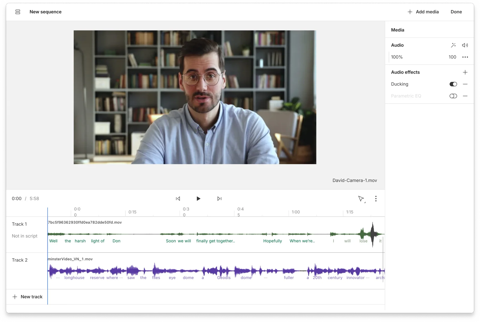 4K Remote Podcast & Video Recording | Descript Rooms