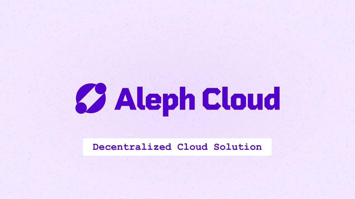 Decentralized Cloud Solution | Aleph Cloud